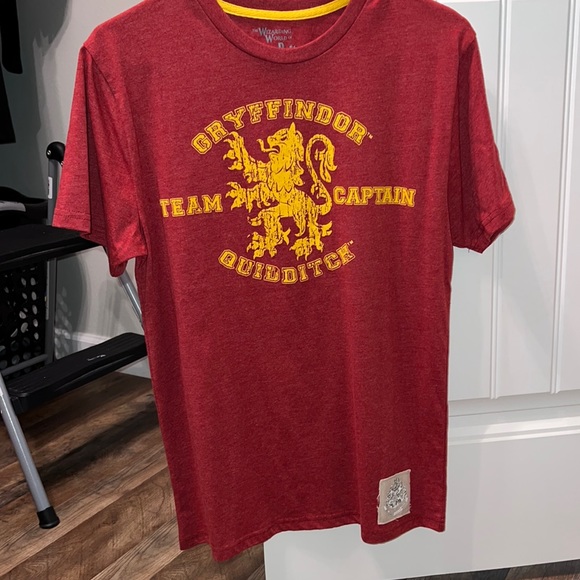 Warner Bros. | Tops | Harry Potter Gryffindor Quidditch Shirt | Poshmark